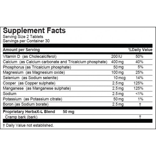 MAGNE FORTE- Bone Strength - Plant-Based Calcium, Magnesium, Potassium ...